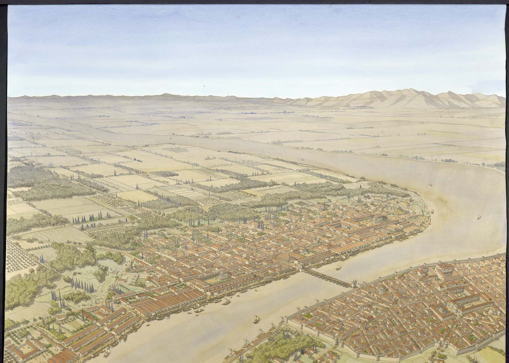 Arelate (Arles) en el siglo II d.C. - Jean-Claude Golvin